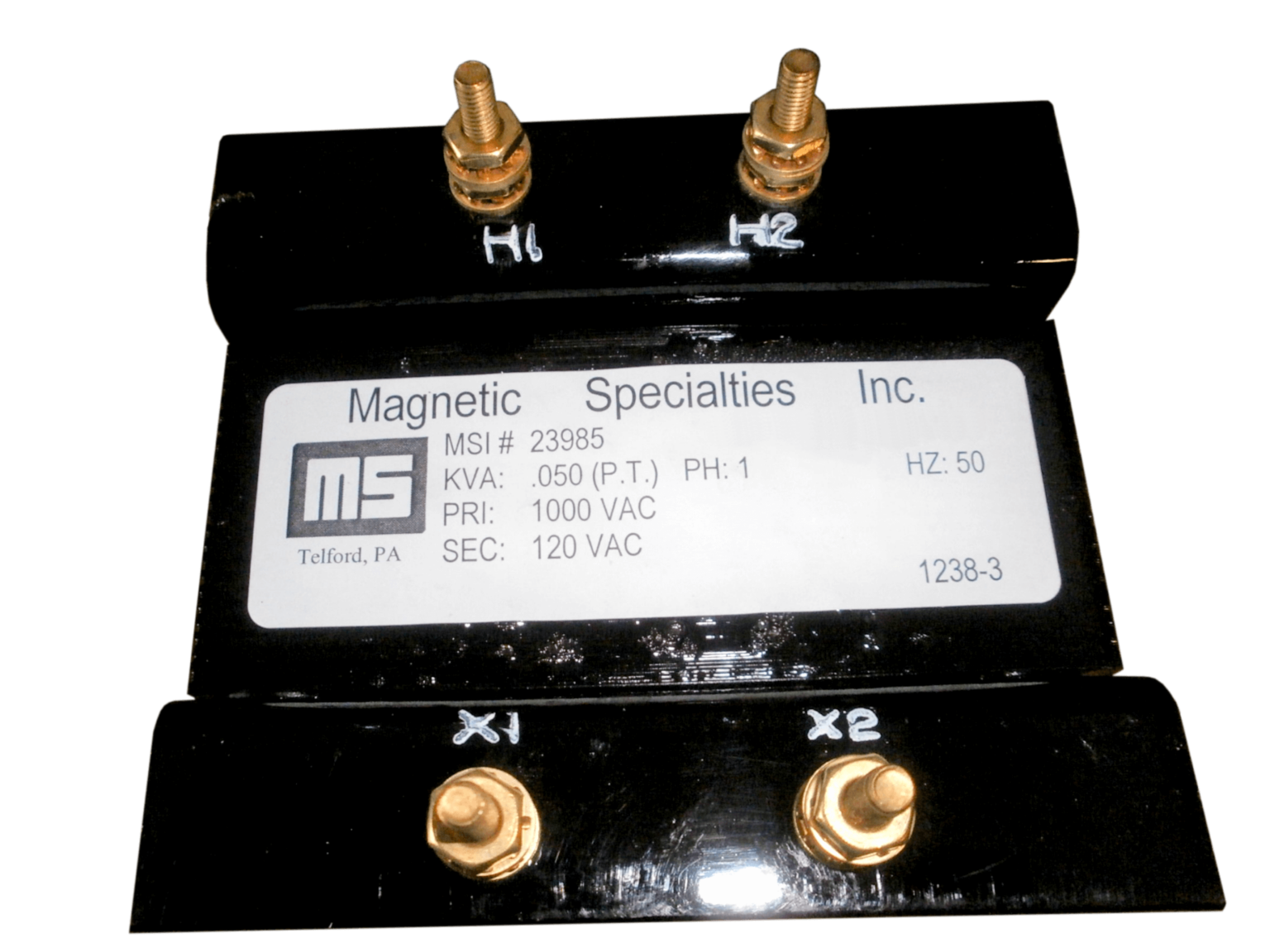 Metering Transformers Magnetic Specialties Inc